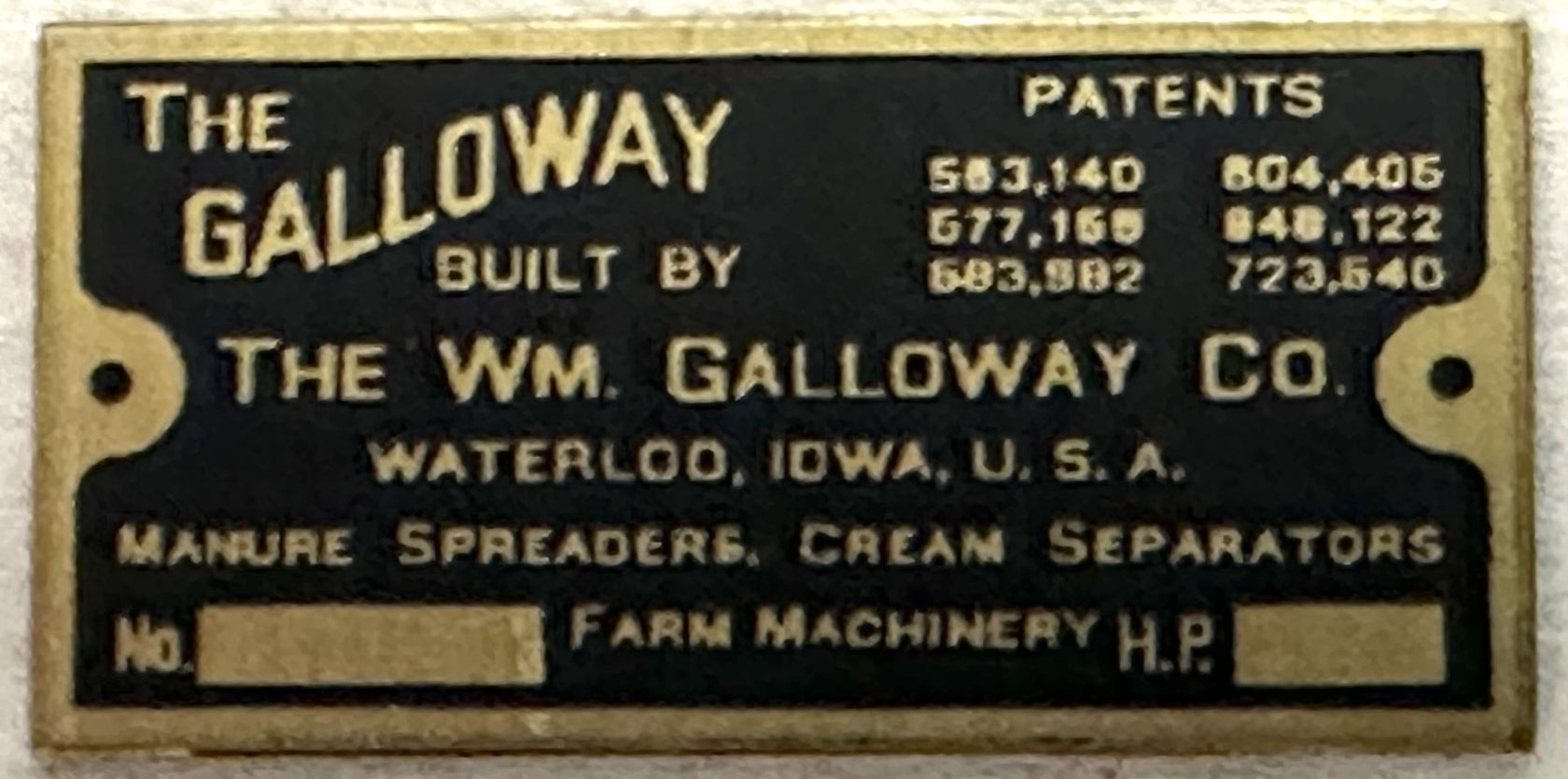 MiniSteam 1-4 Galloway Casting Set
